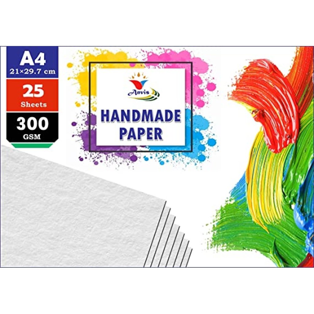Handmade Drawing Paper (300 GSM)(A4 Size)