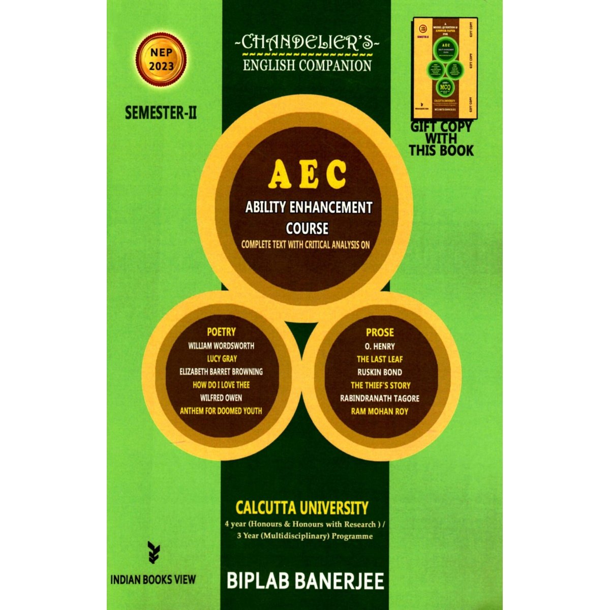 NEP AEC Semester-2 CU Compulsory English By Biplab Banerjee