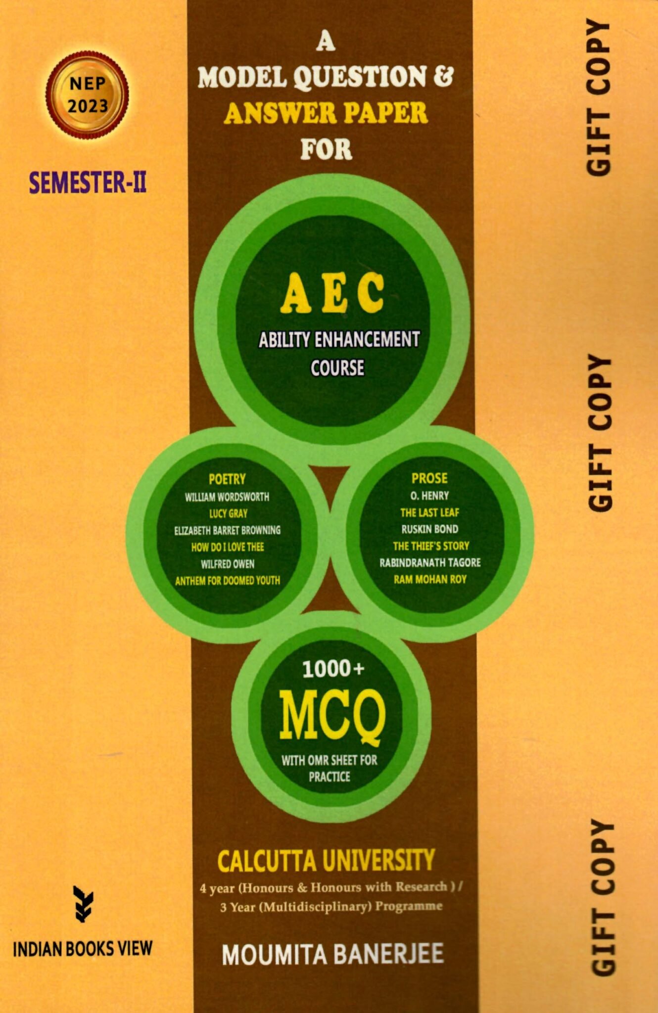 NEP AEC Semester-2 CU Compulsory English By Biplab Banerjee